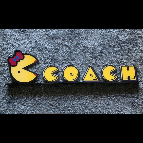 Coach | Accents | Coach Pacman Memorabilia Decor | Poshmark